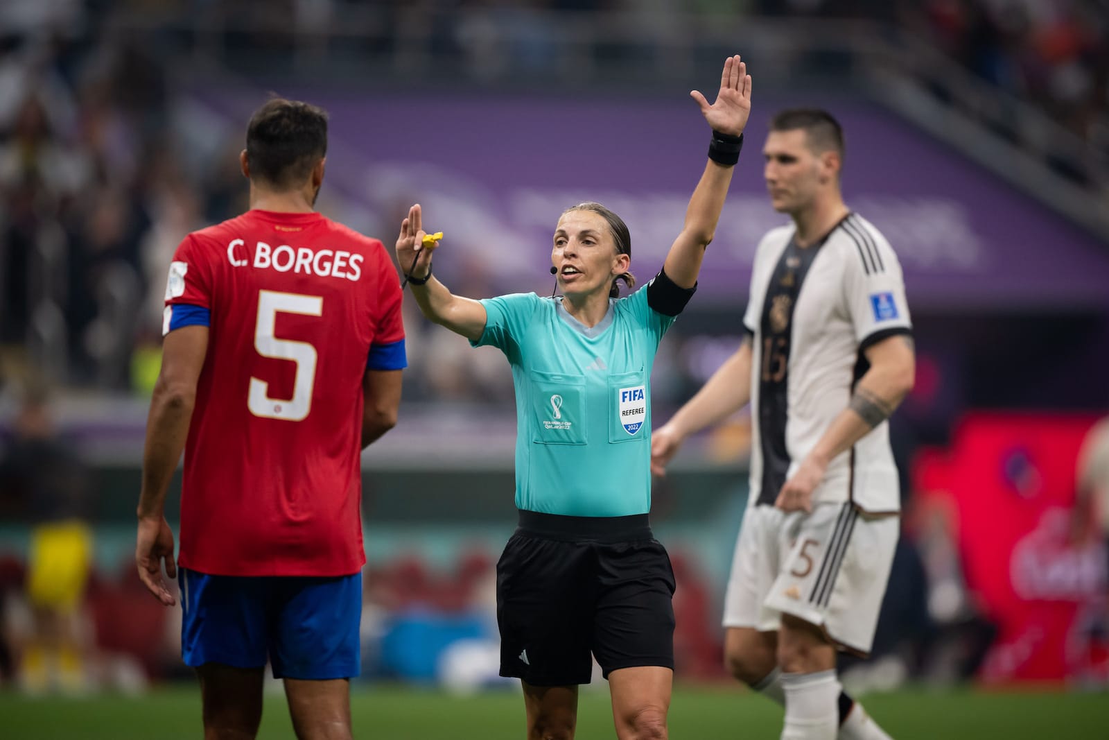 For The First Time In History, The World Cup Featured An All-Women Referee Team