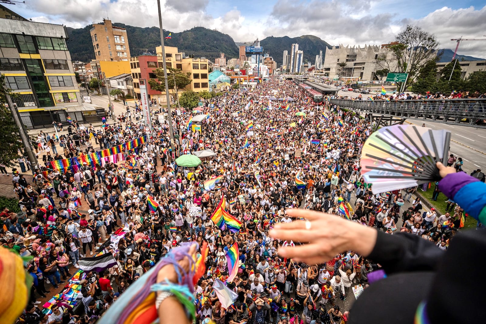 More Than 100,000 People In Colombia Held Its Biggest Ever Pride Parade ...