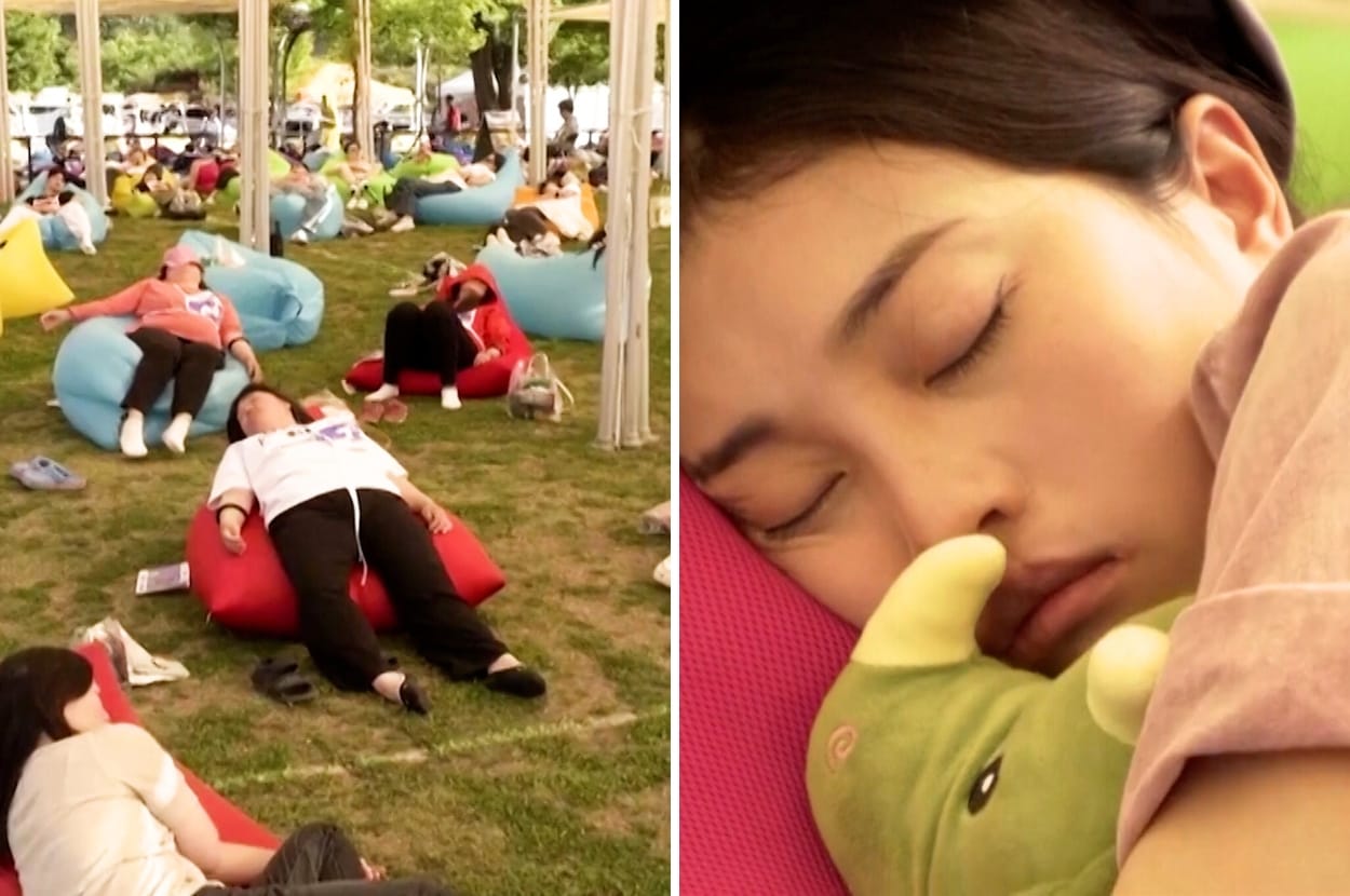South Korea Held A "Power Nap" Contest Where People Competed To Sleep ...