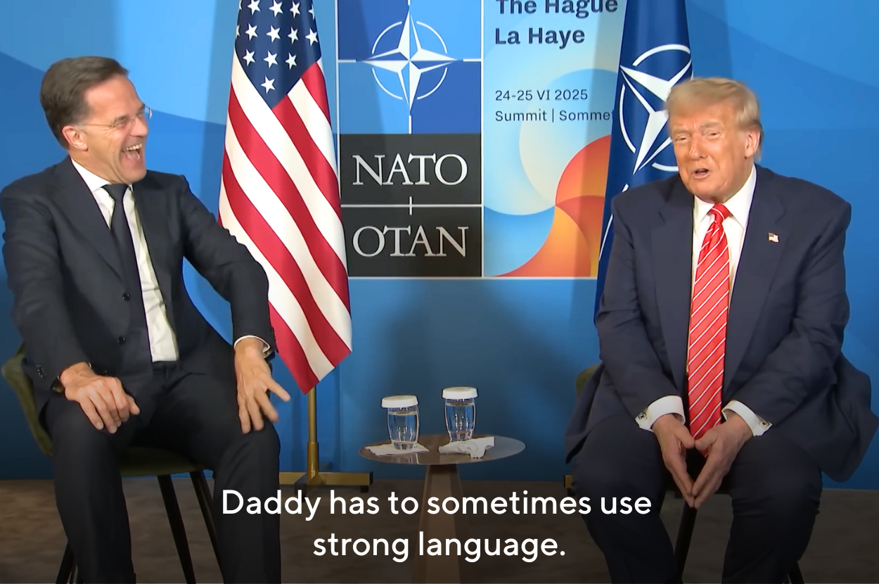The Head Of NATO Referred To Trump As "Daddy" While Discussing His Role ...