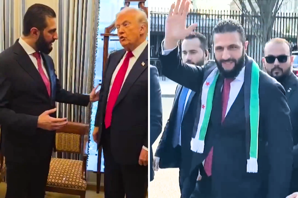 Syria’s President Met Trump At The White House, Marking The First Visit ...