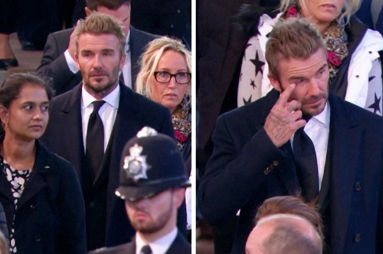 David Beckham Waited In Line For 13 Hours With Thousands Of People To ...