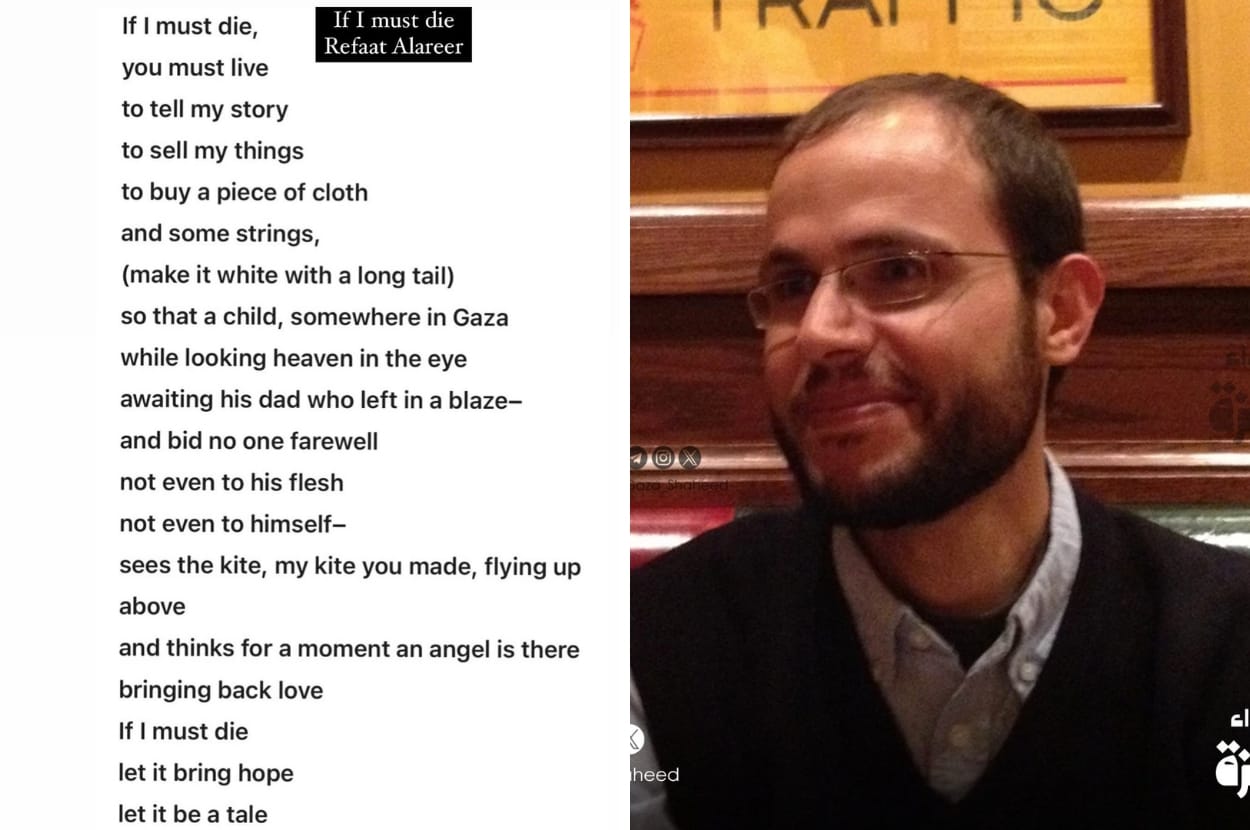 After This Palestinian Poet Was Killed By Israeli Airstrikes, People ...
