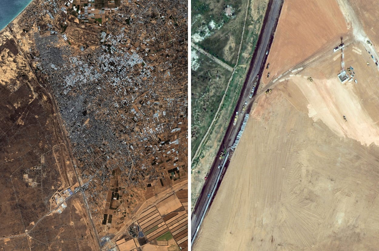 Egypt Has Started Building A Walled Buffer Zone At Its Border With Gaza ...