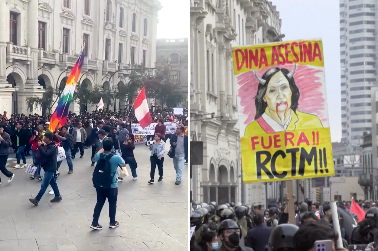Gen Z In Peru Are Holding Huge Anti-Government Protests Against Crime ...