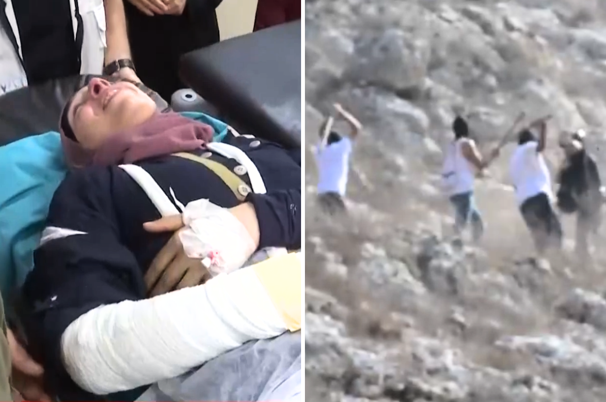 Israeli Settlers Attacked Palestinians Picking Olives In The West Bank ...