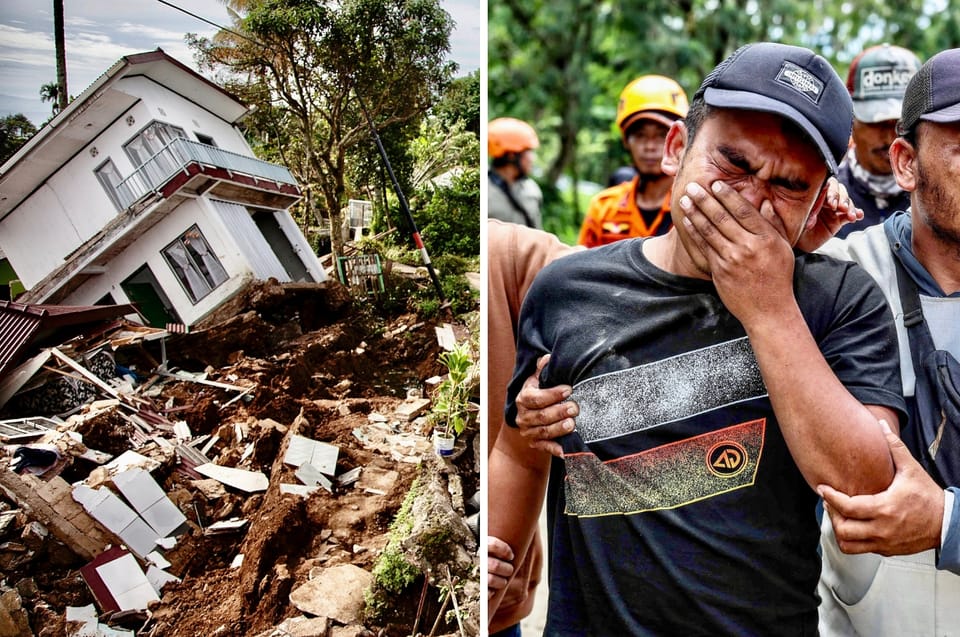 A Magnitude 5.6 Earthquake Struck Indonesia, Killing At Least 271 ...