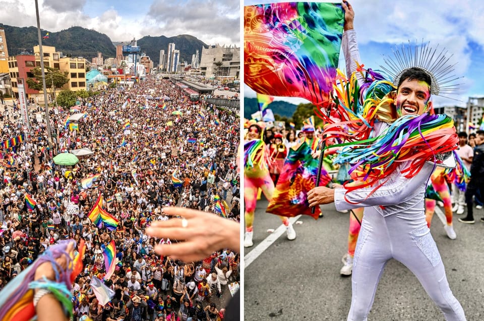 More Than 100,000 People In Colombia Held Its Biggest Ever Pride Parade ...